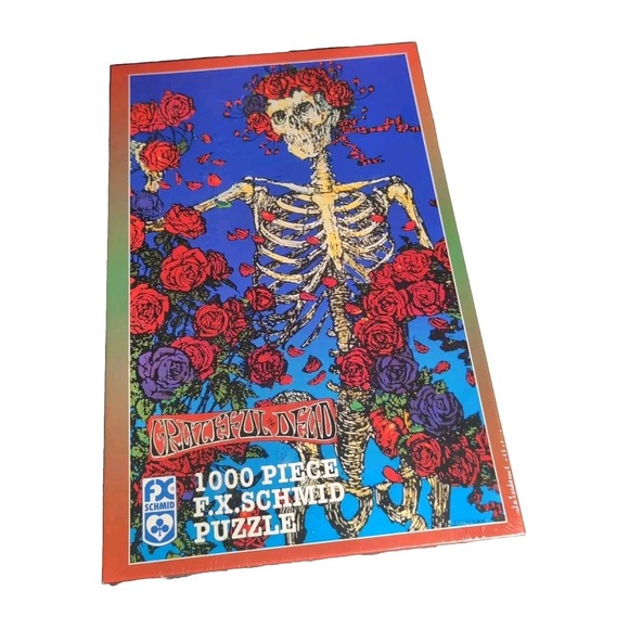 Games | Limited Official Grateful Dead 100 Piece Puzzle Plus Poster Fx ...